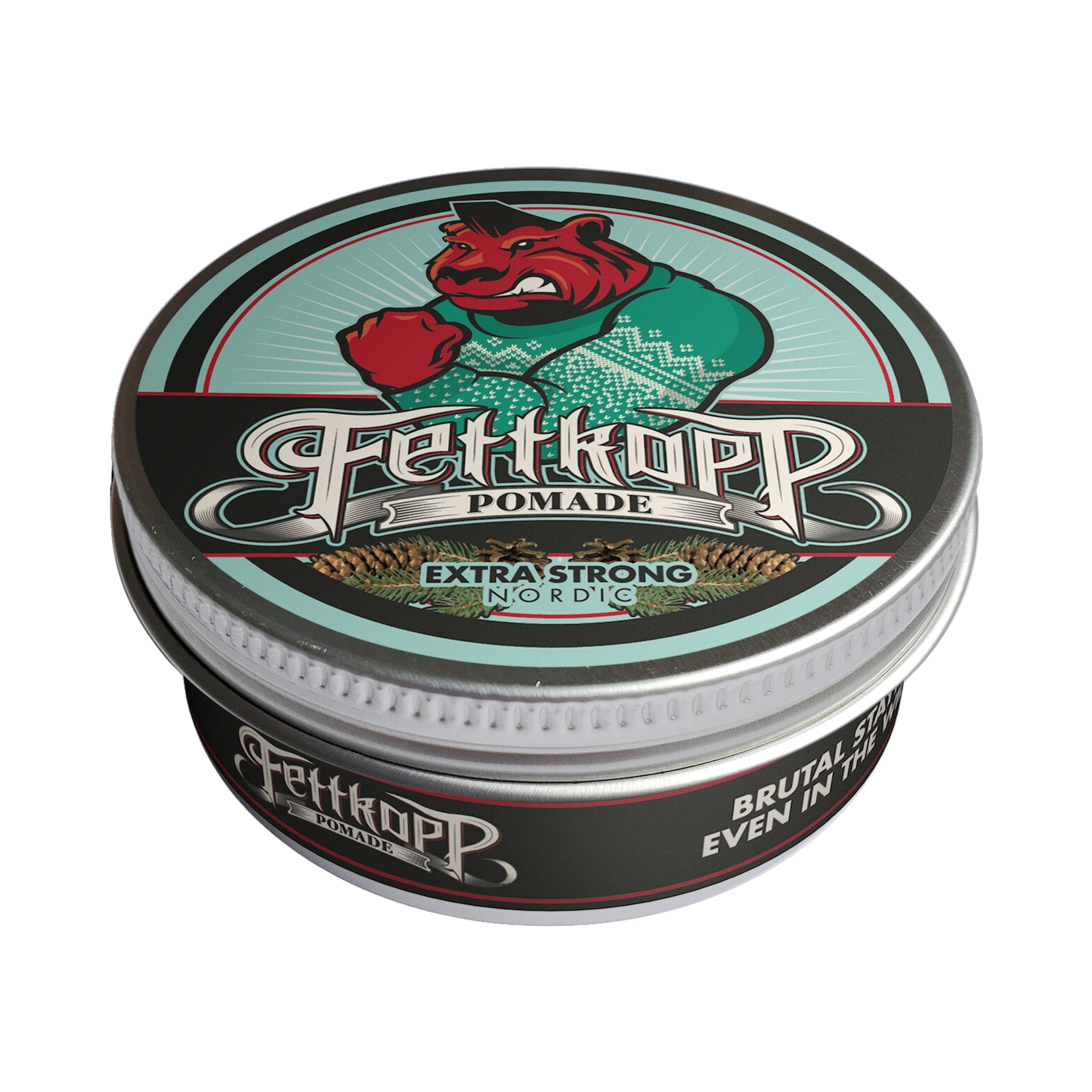 Fettkopp Extra Strong Nordic Pomade - Sprezstyle - Men's Grooming