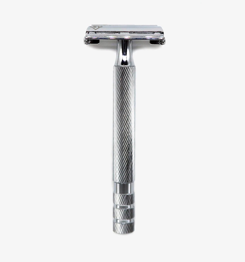 Ubersuave Eco-Razor 101S Chrome Silver - Sprezstyle - Men's Grooming