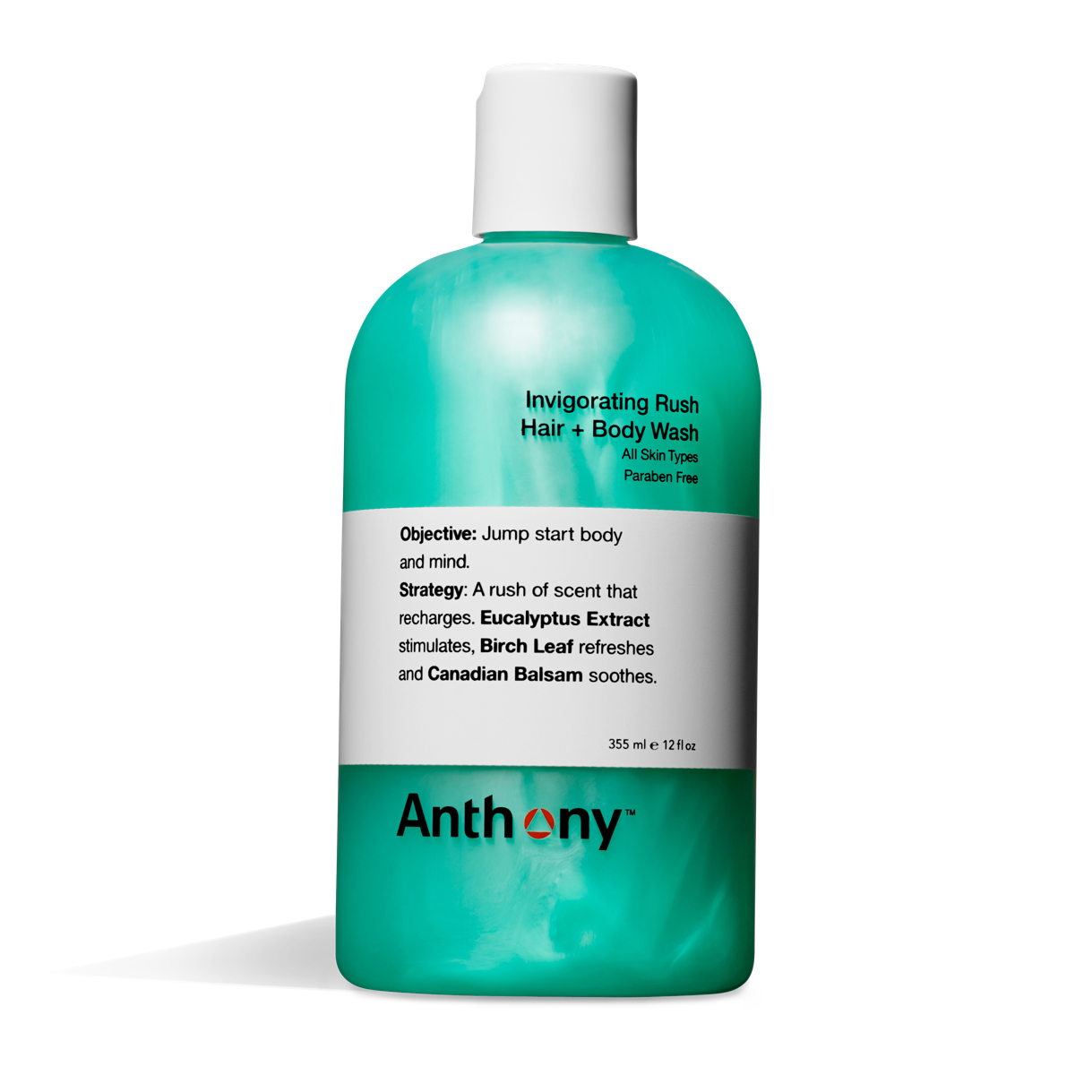 Anthony Invigorating Rush Hair & Body Wash - Sprezstyle - Men's Grooming