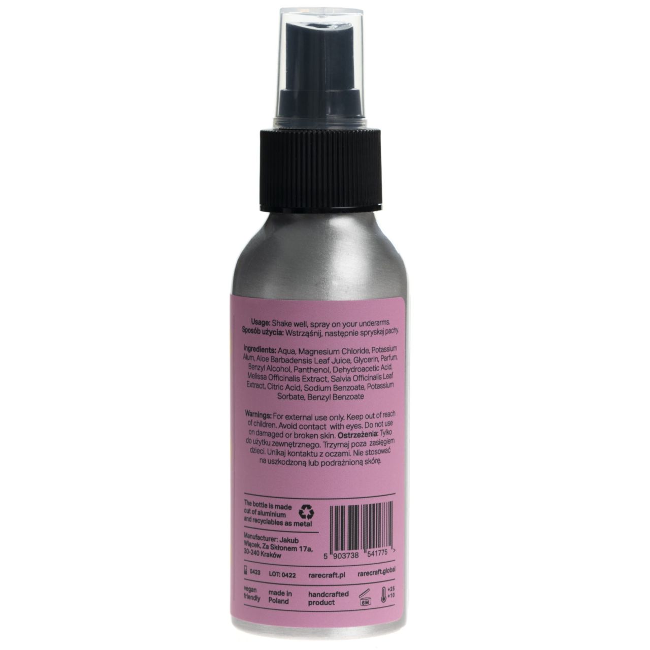 RareCraft Orient Flower Deodorant Spray - Sprezstyle - Men's Grooming