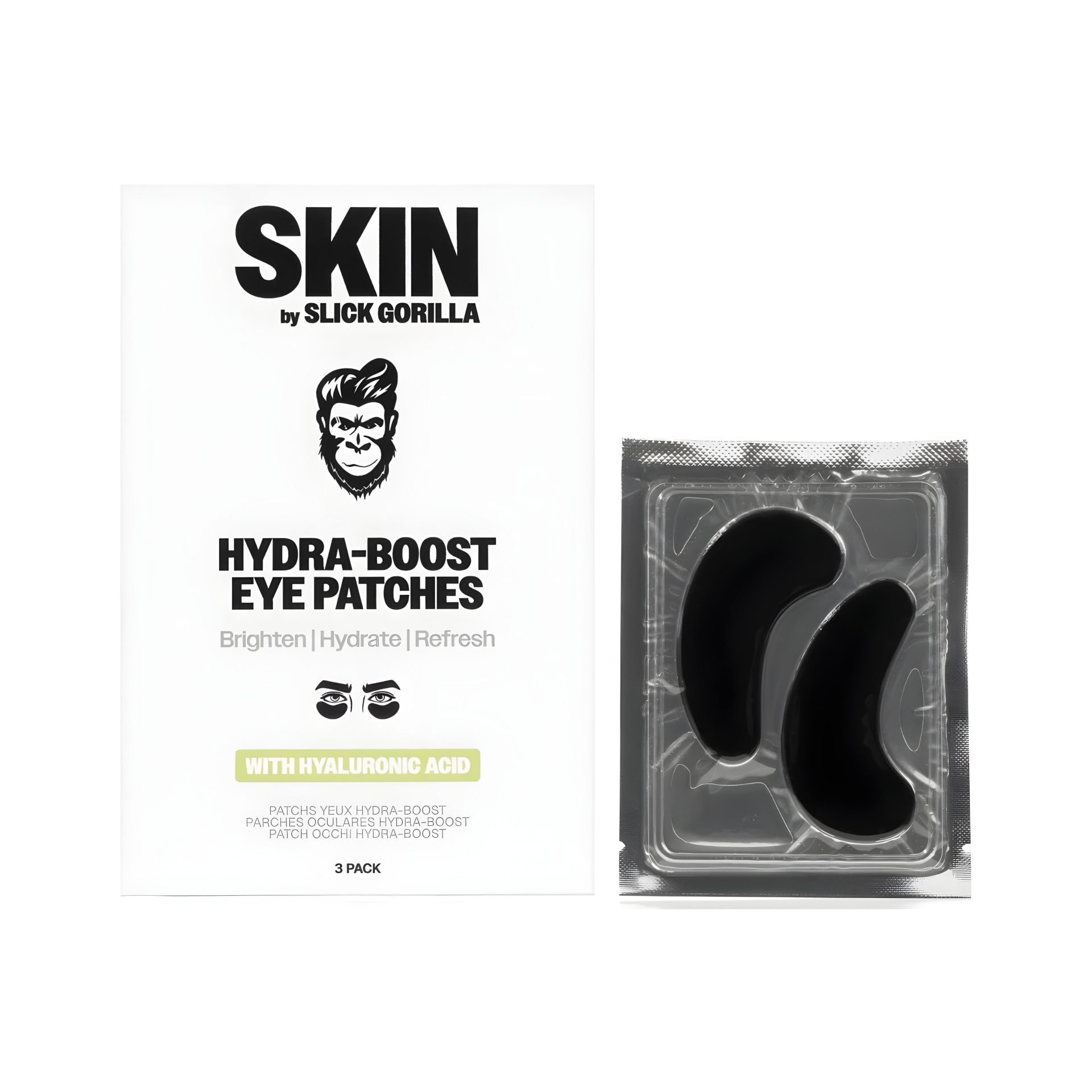 Slick Gorilla Hydra Boost Eye Patches - Sprezstyle - Men's Grooming